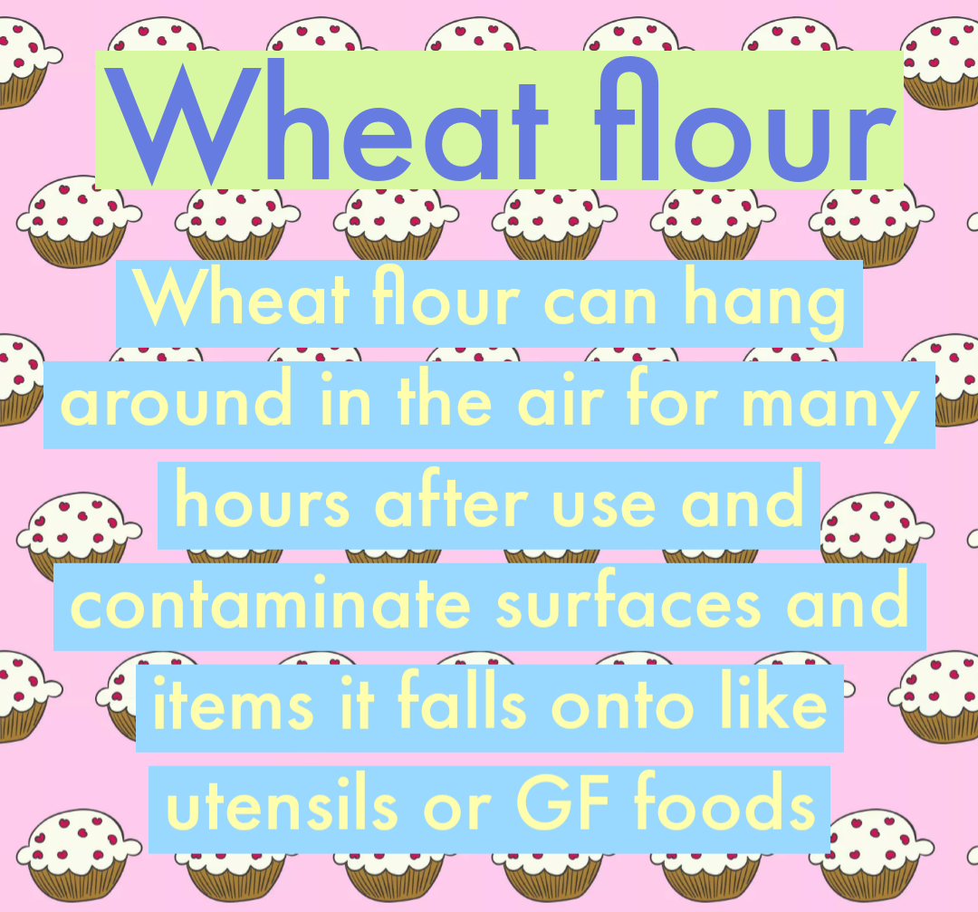What can cause cross contamination?